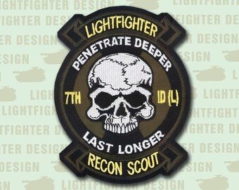 7th Infantry Patch | Etsy