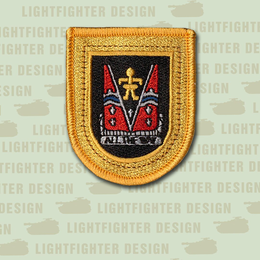 509th Parachute Infantry "geronimo" Flash and DUI Patch - Standard Size ...