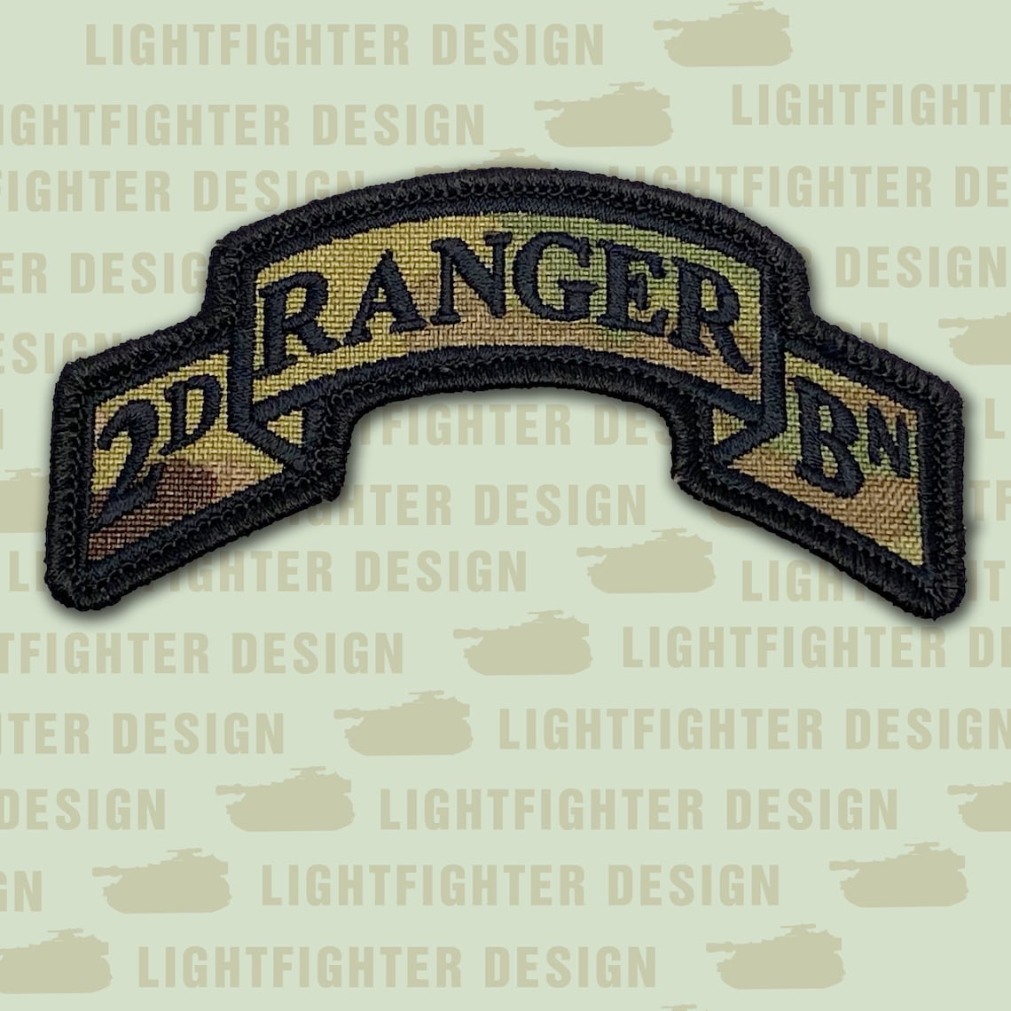 Modern US 2nd Ranger Battalion Scroll Grouping 4 patches | Etsy