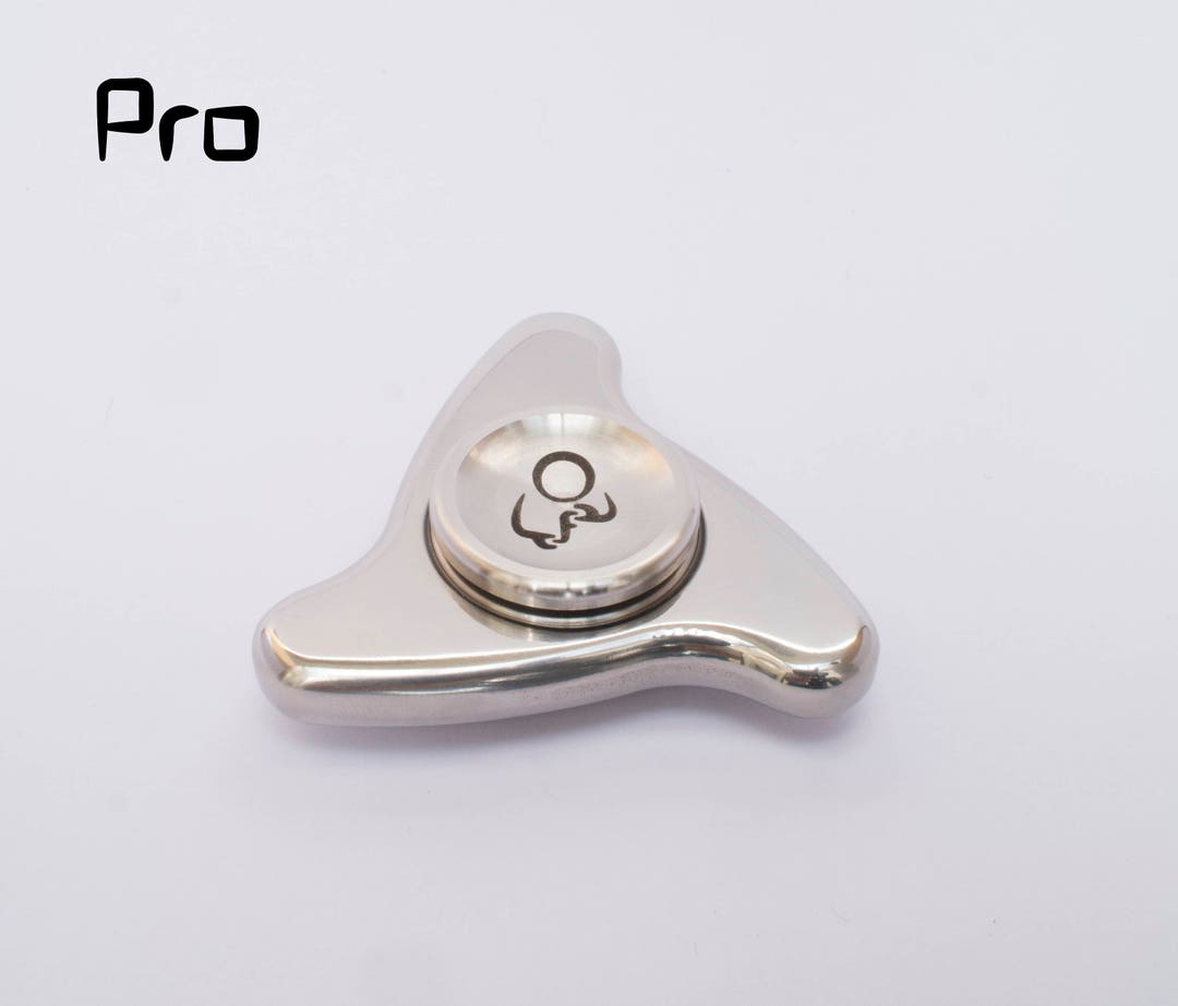 The Spinet Pro- Metal Designer Fidget Spinner Toy Hand EDC - Stainless ...