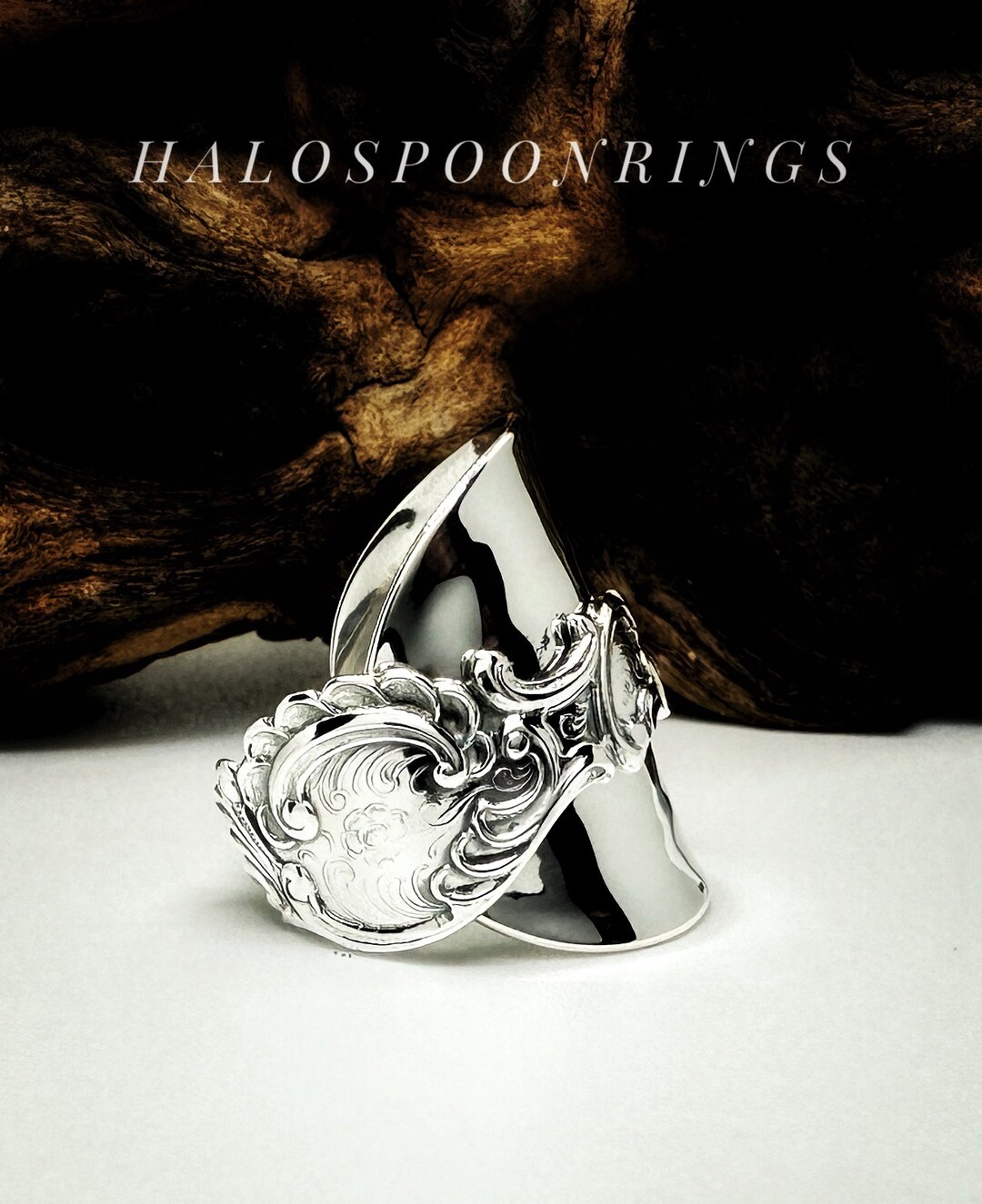 Stunning Chunky Norwegian Solid Silver Spoon Ring Thorvald Marthinsen ...