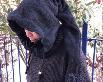 Elf Long Pointy Hood - Etsy
