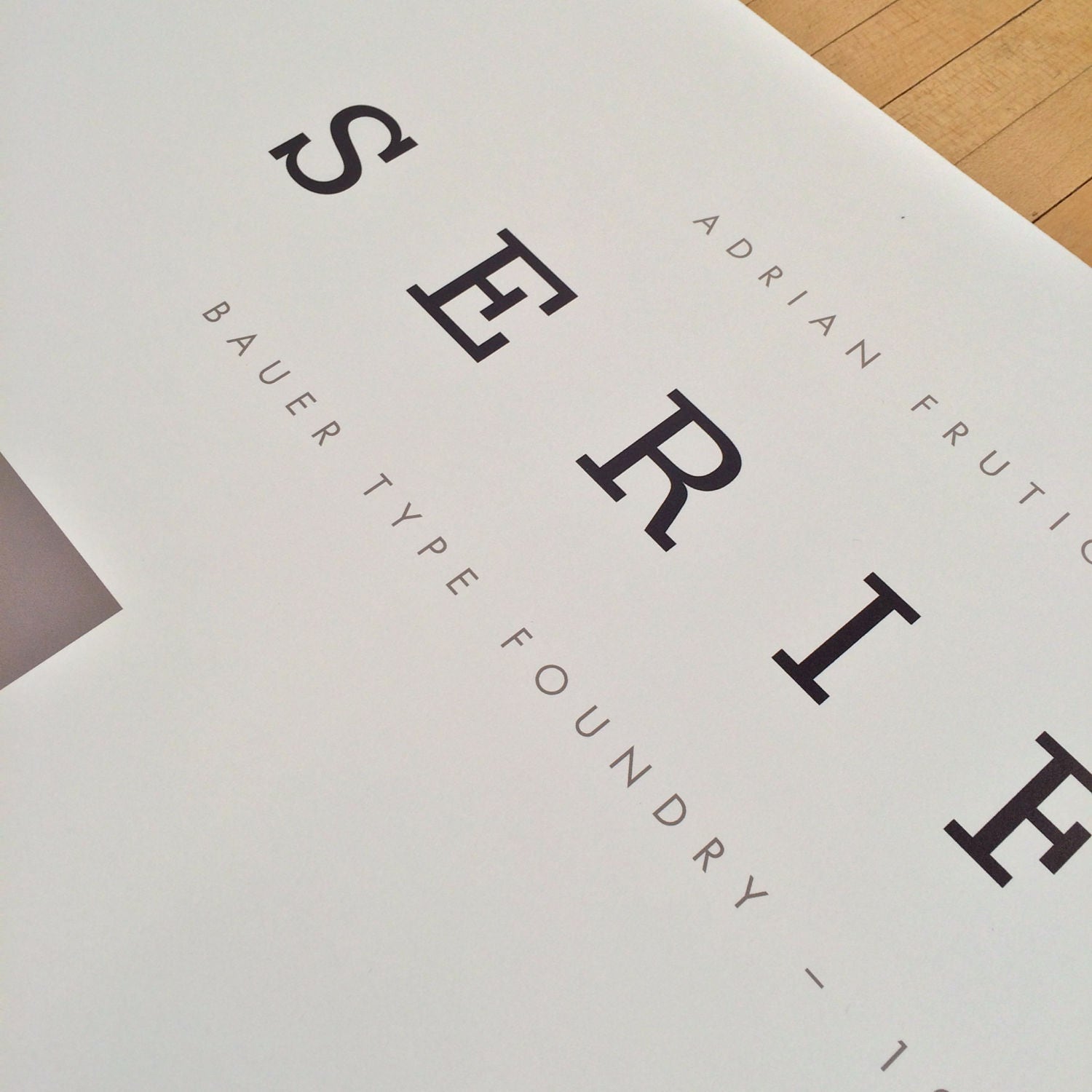 Serifa Poster Screen Printed Archival Quality Wall Art - Etsy