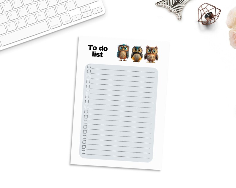 Owl Clipart Pack PNG Commercial Use Planner Page Clipart Cute - Etsy