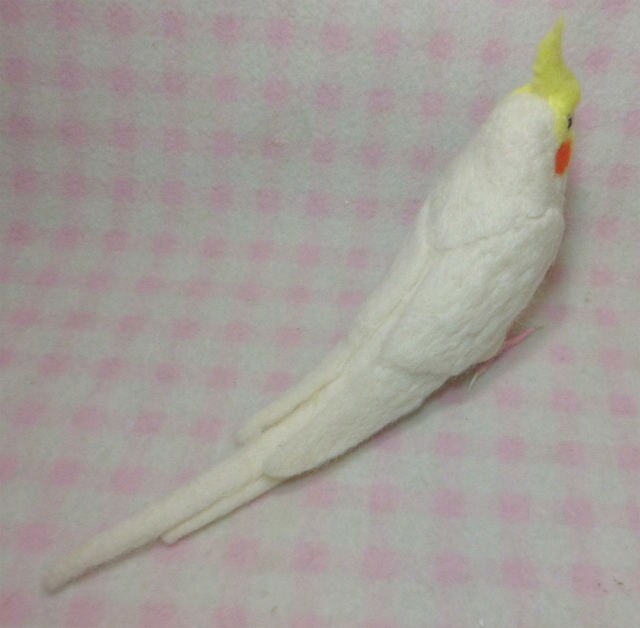 Cockatiel ・1 :wool Parakeet stuffed Animals - Etsy
