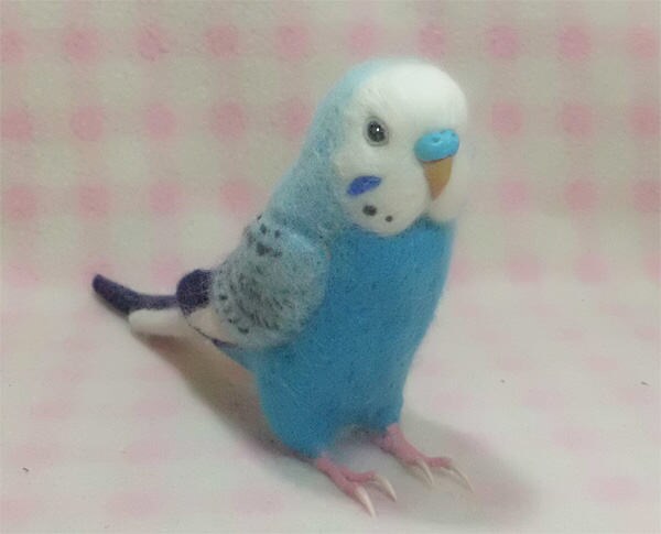 Budgie1 :wool Parakeet / Stuffed Animals | Etsy