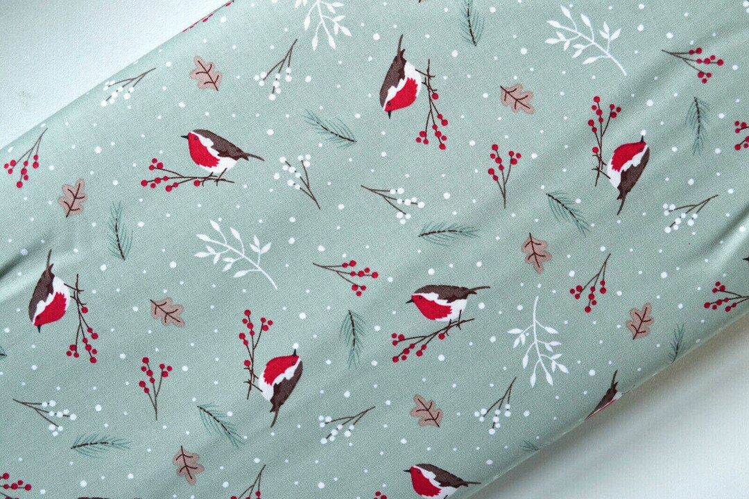 Christmas Robin Table Runner Robin Table Runner Christmas - Etsy