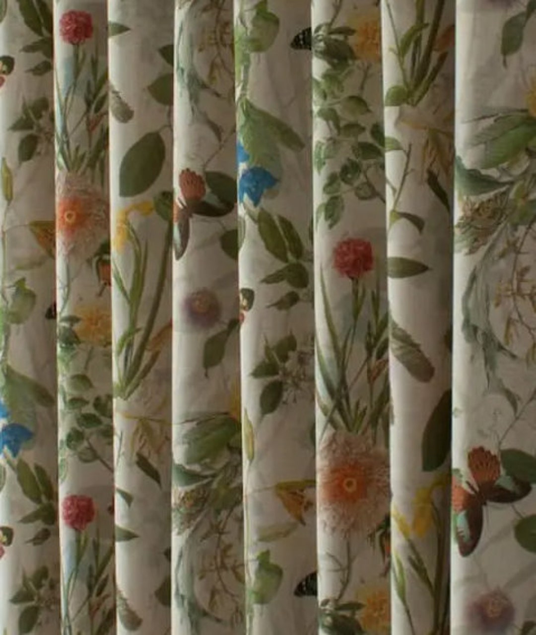 Secret Garden Window Curtain , Made to Measure Curtains , Floral ...