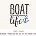 Boat Life SVG Lake File Digital File Digital Download File | Etsy