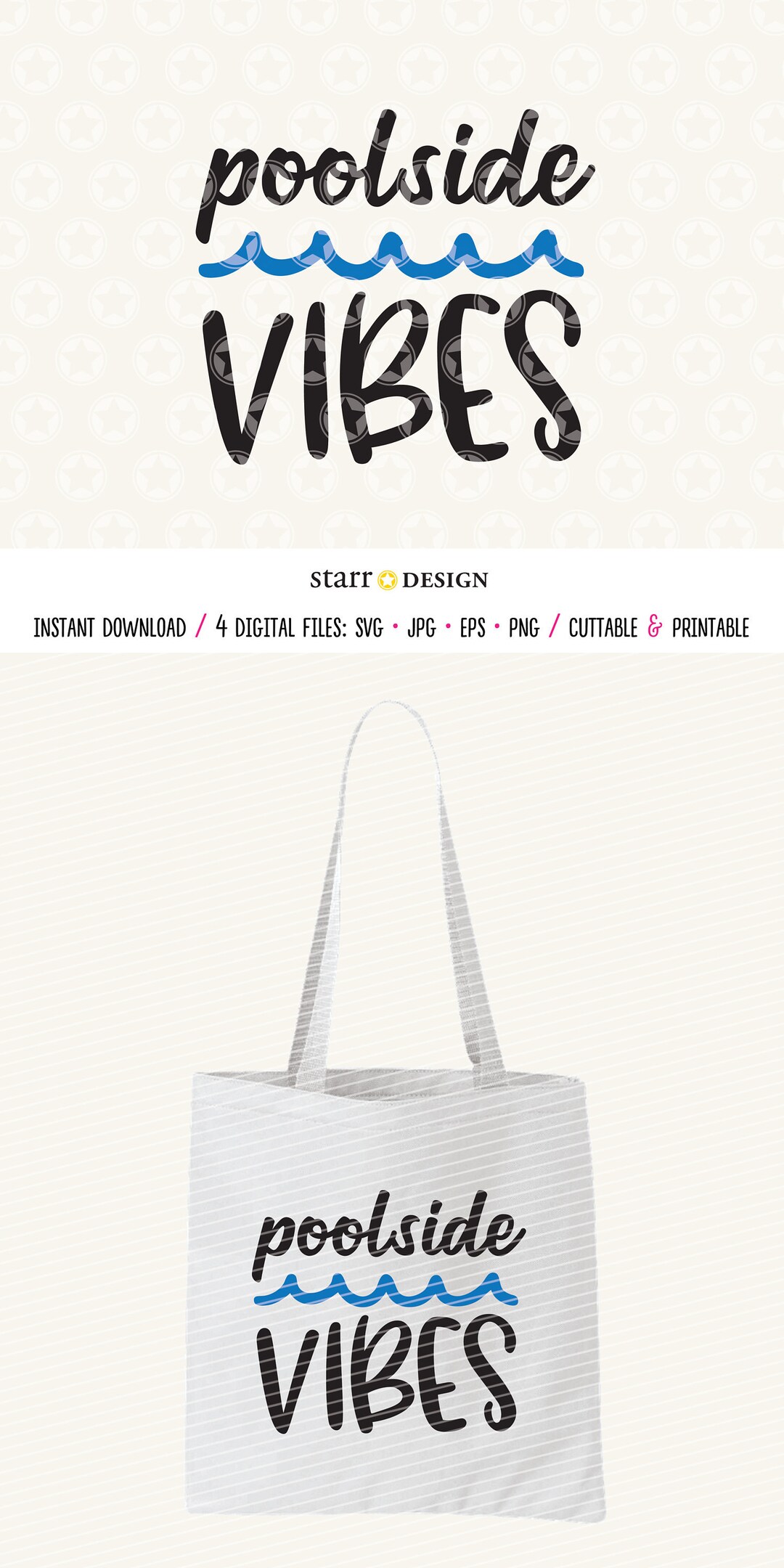 Summer Svg, Poolside Vibes Svg, Pool Svg, Summer File, Cricut Svg ...