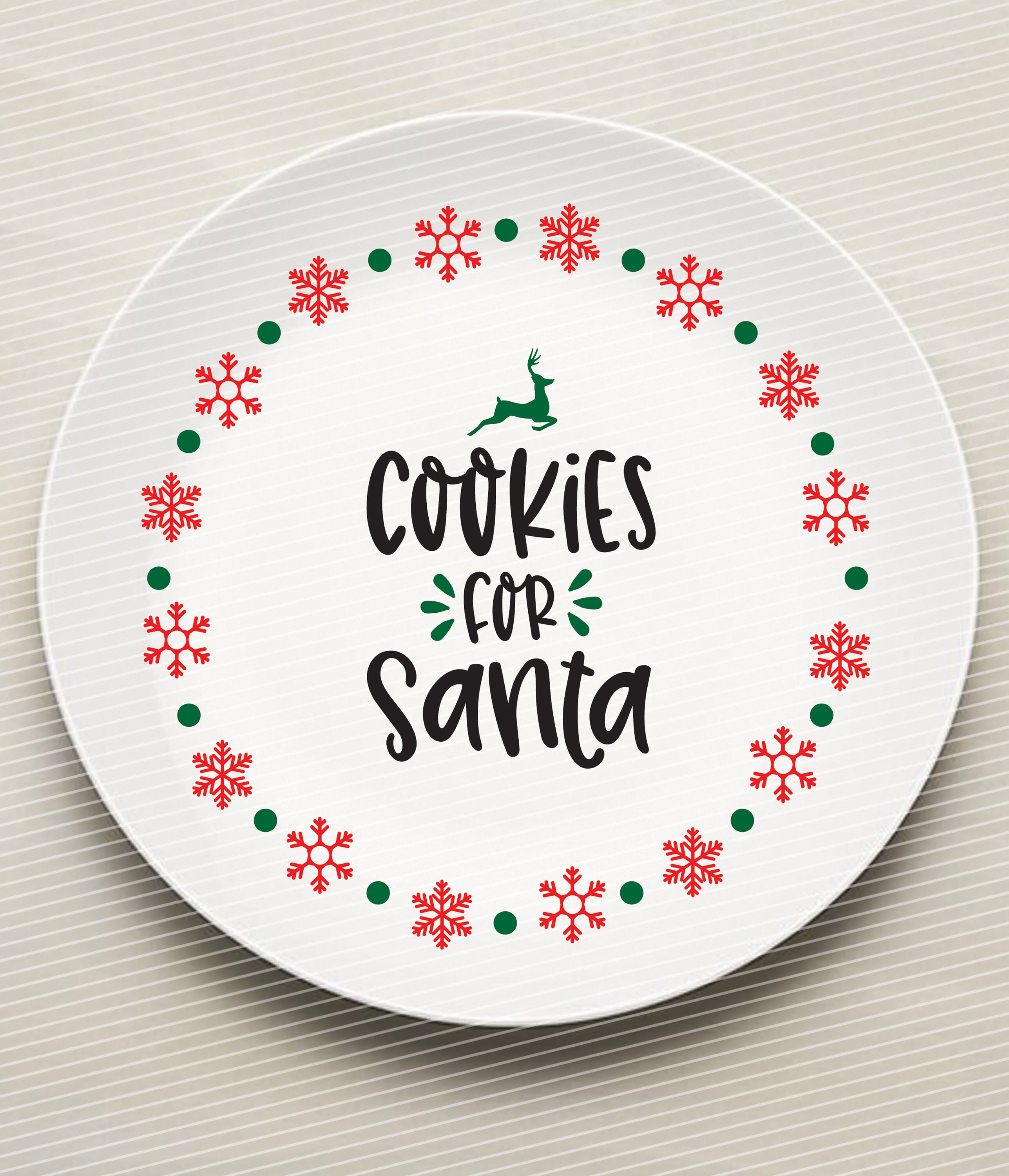 Christmas SVG, Cookie Plate Svg, Giving Plate, Christmas Cookie Plate ...