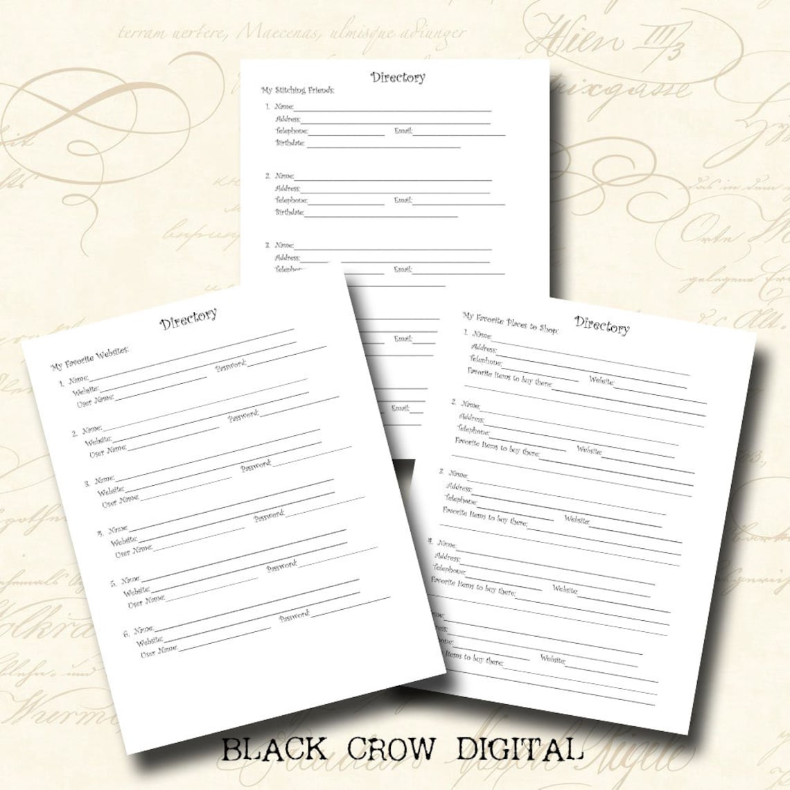 Cross Stitch Journal; 12 Pages! Journal for Recording Your Cross ...