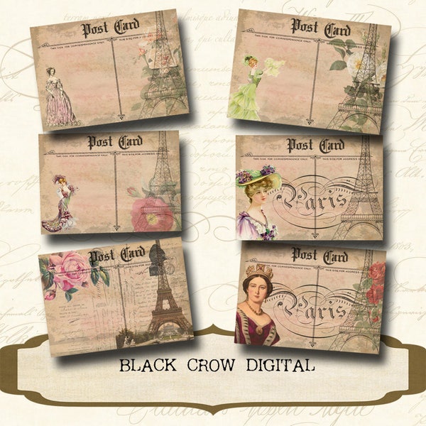 Mini Postcards - Etsy