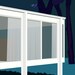 Farnsworth House II Graphic Design Giclée Print - Etsy