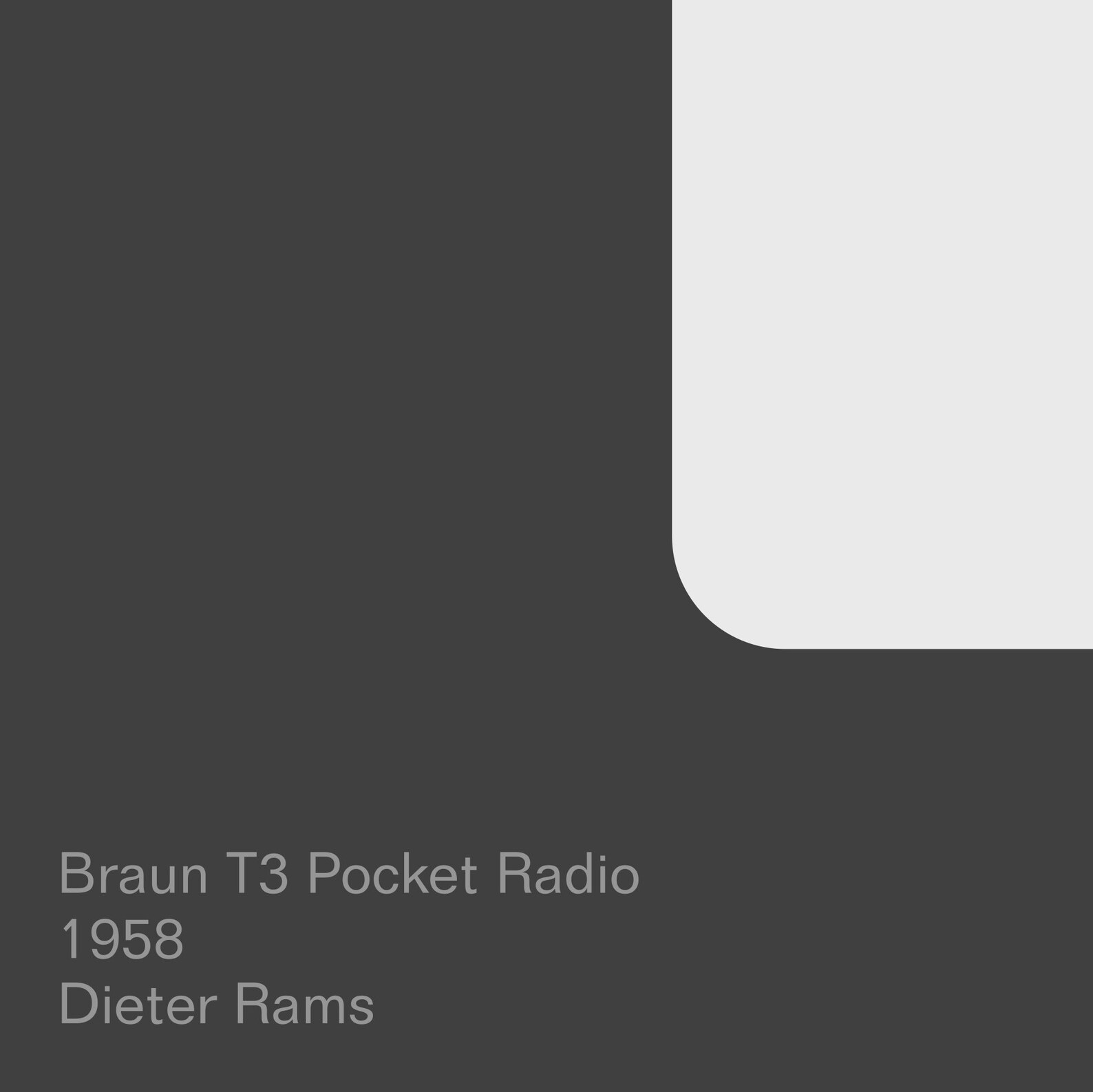 Braun T3 Pocket Radio Graphic Design Giclée Print - Etsy
