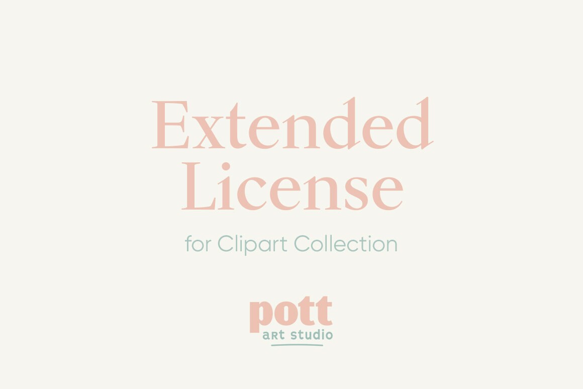 Extended License Clipart Collection - Etsy