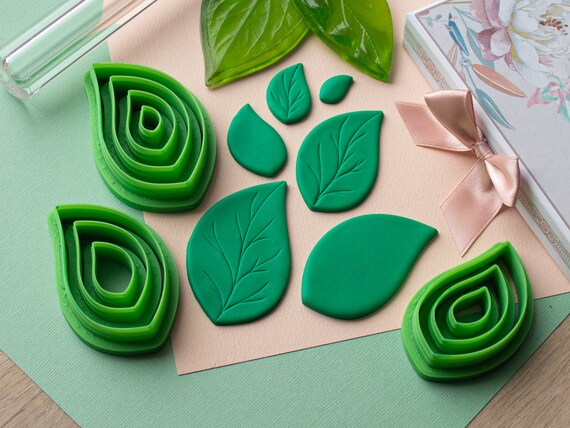 Polymer Clay Cutters Set 25 Leaf Shaped Cutters Etsy polymer-clay-cutters-set-25-leaf-shaped-cutters-etsy