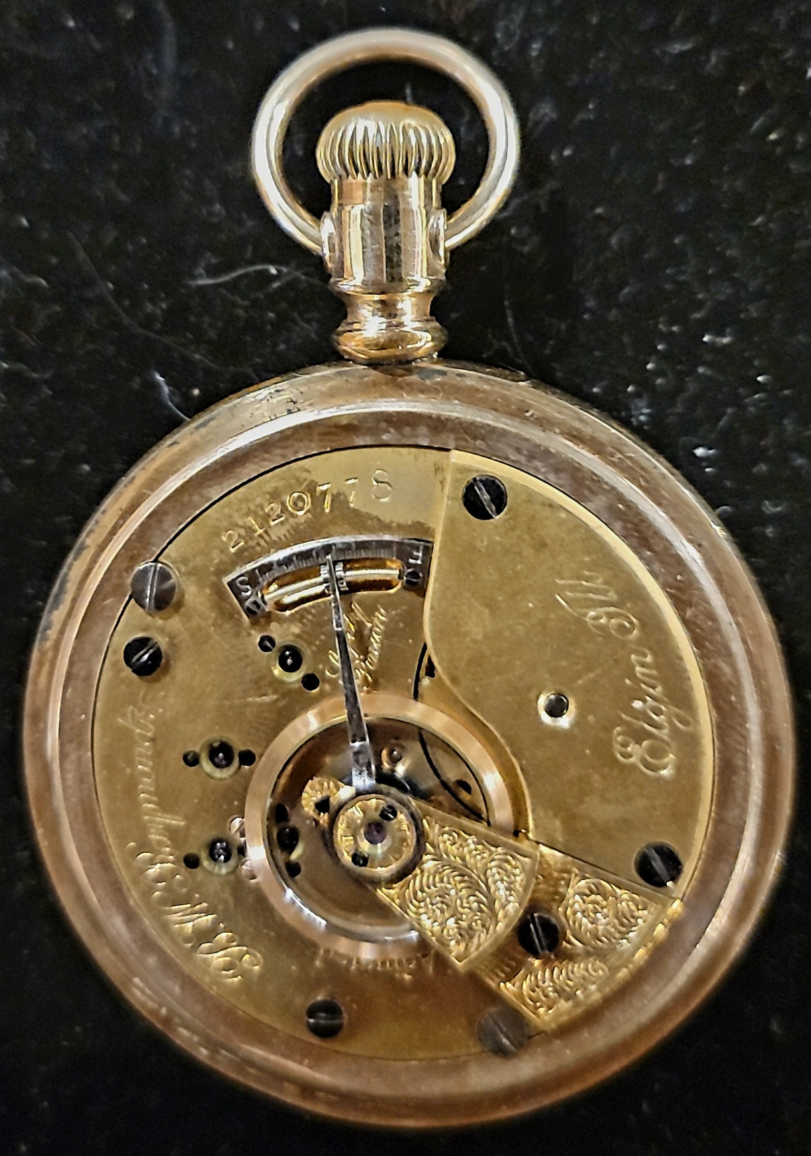 Elgin 1892 Gold Filled Pocket Watch: Perfect Condition - Etsy