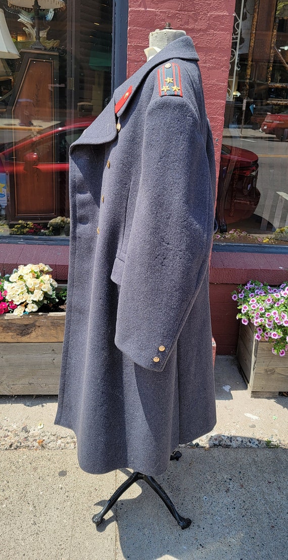 SOVIET UNION USSR Military Wool Coat: Rare - Gem