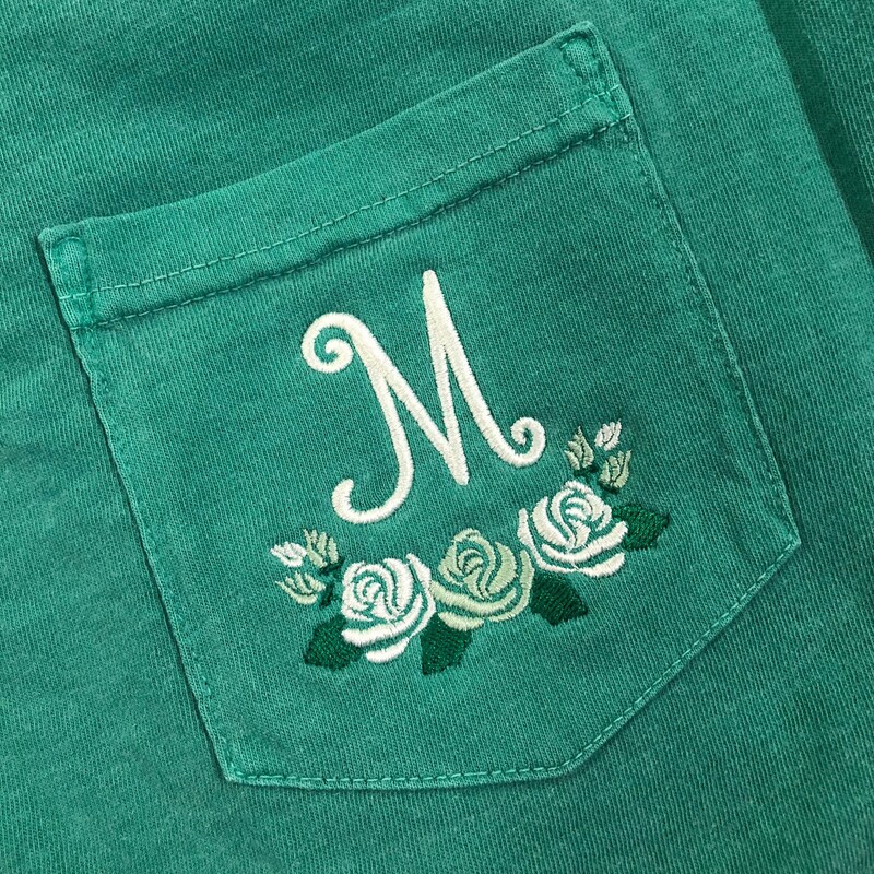 Flower Monogram - Etsy