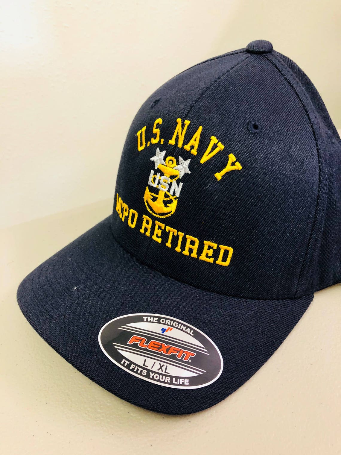 Retired Navy Chief Hat CPO Retired Chief Petty Officer | Etsy