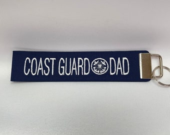 Coast Guard Keychain - Etsy