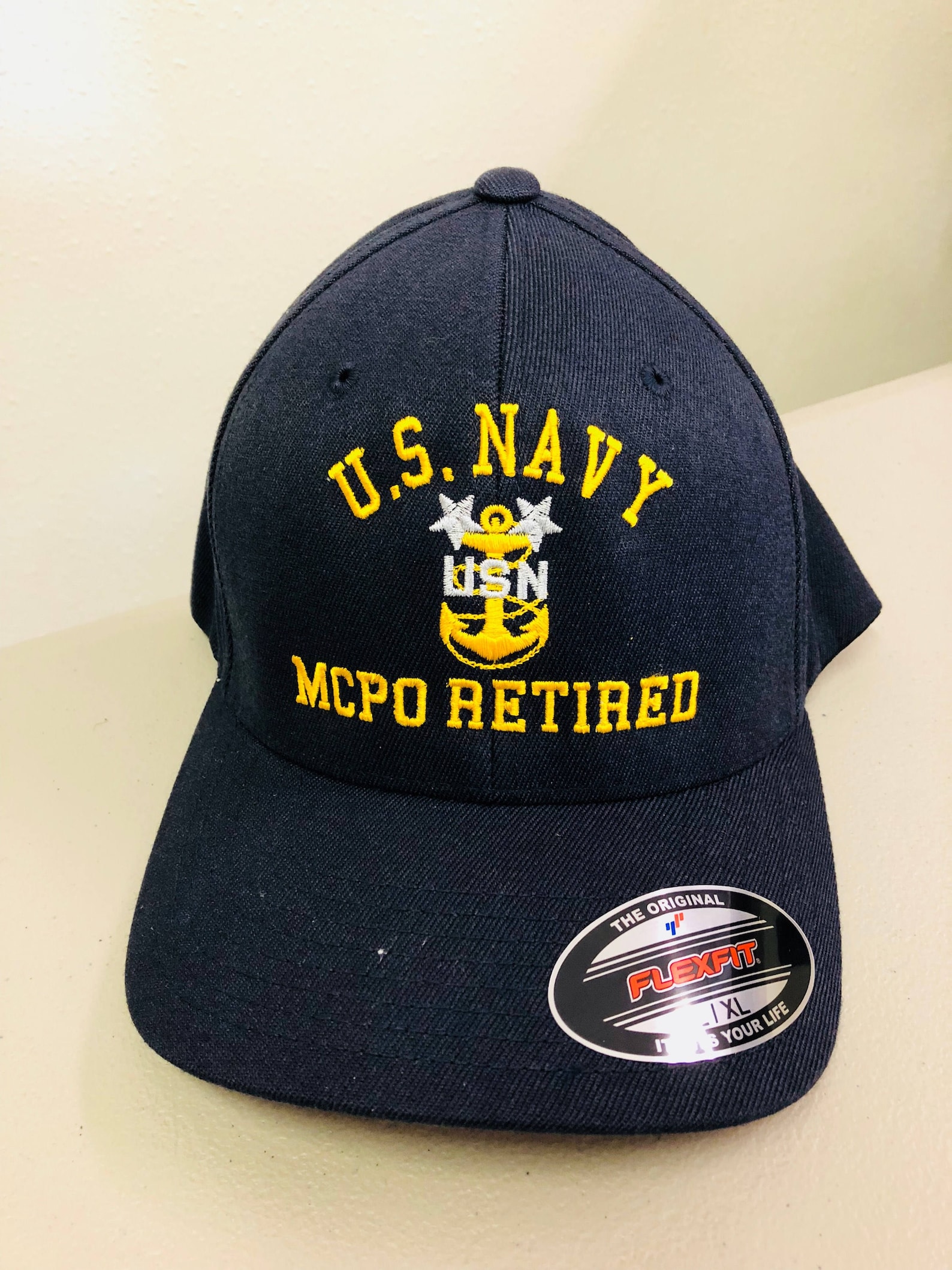 Retired Navy Chief Hat, CPO Retired, Chief Petty Officer, Senior Chief ...