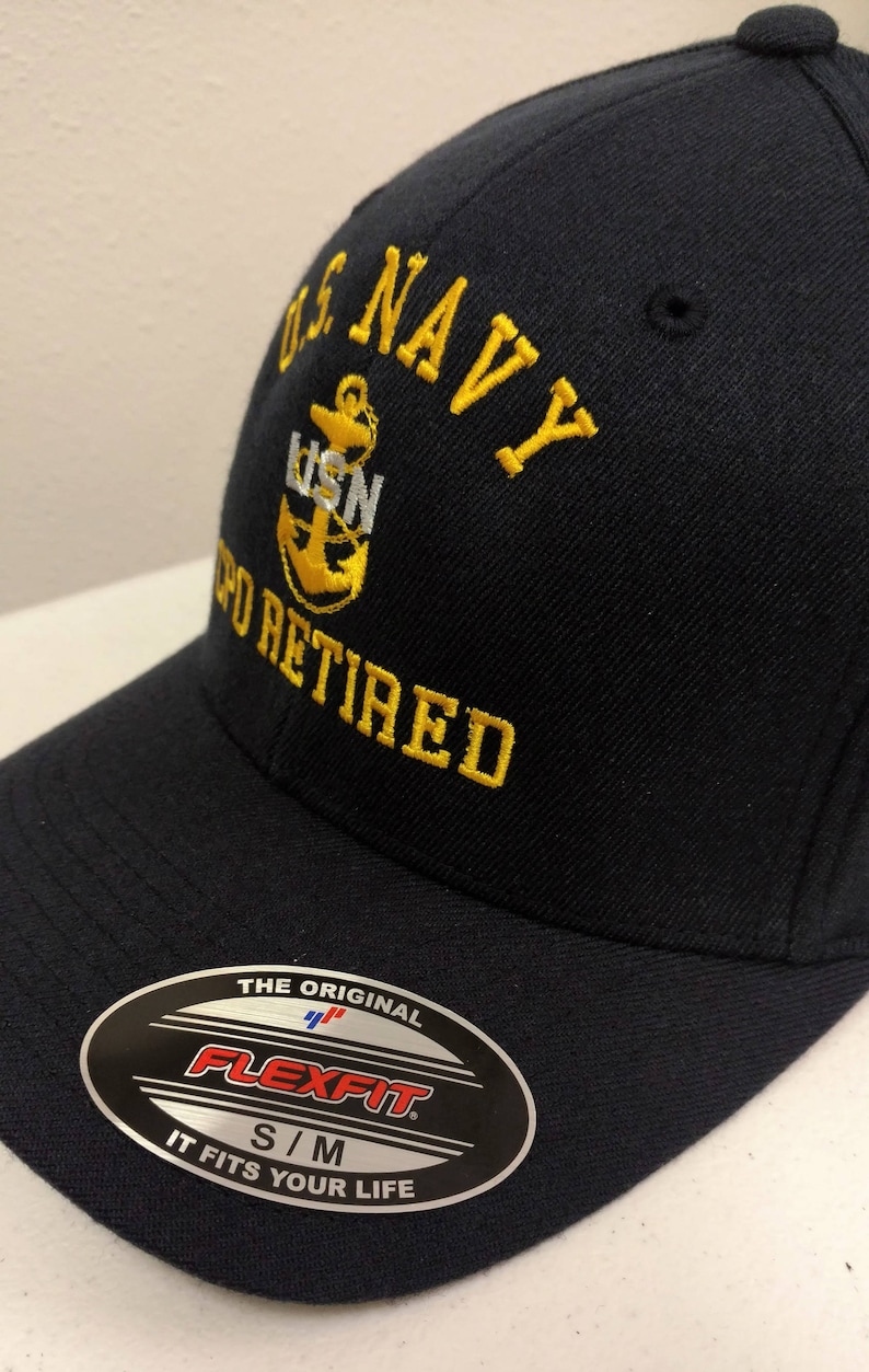Retired Navy Chief Hat, CPO Retired, Chief Petty Officer, Senior Chief ...