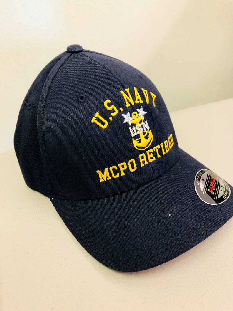 Retired Navy Chief Hat, CPO Retired, Chief Petty Officer, Senior Chief ...