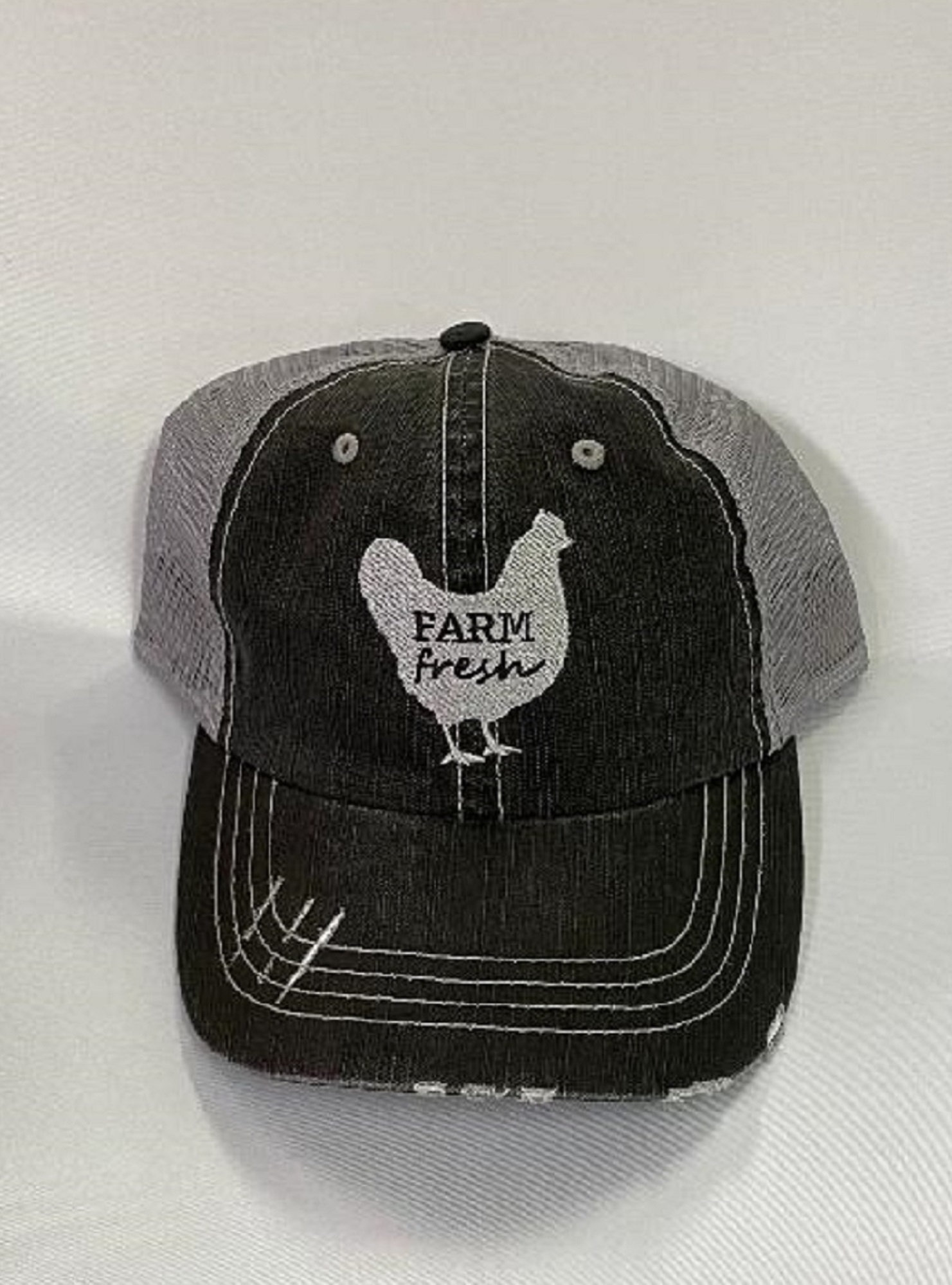 Chicken Hat Farm Fresh Eggs Hen Hat Chicken Lady Trucker - Etsy