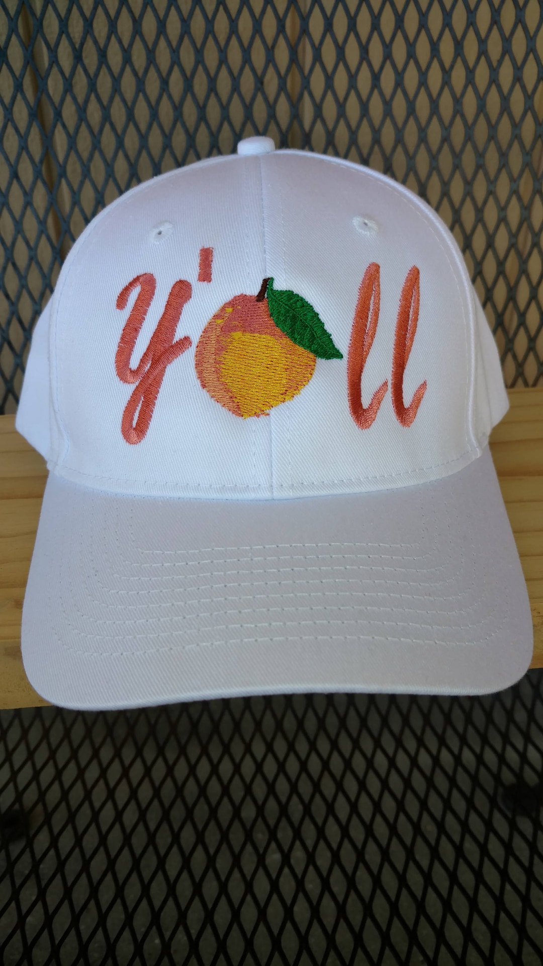 Georgia Peach State Baseball Hat, Y'all Ball Cap, Southern Pride ...