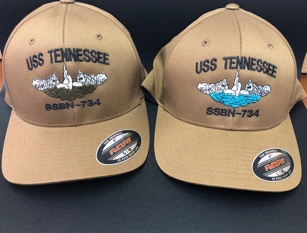 Coyote Brown Naval Command Hat, Khaki Flexfit Ball Cap, Type III ...