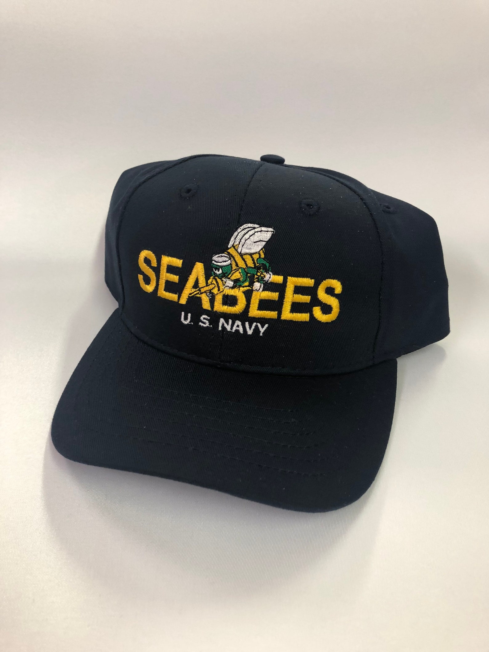 Navy Seabee Hat, Retired Seabee, Seabees Can Do, NMCB Battalion Number ...