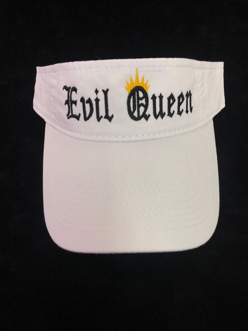 Evil Queen Visor, Villain Hat, Maleficent, Not so Scary, Disney ...
