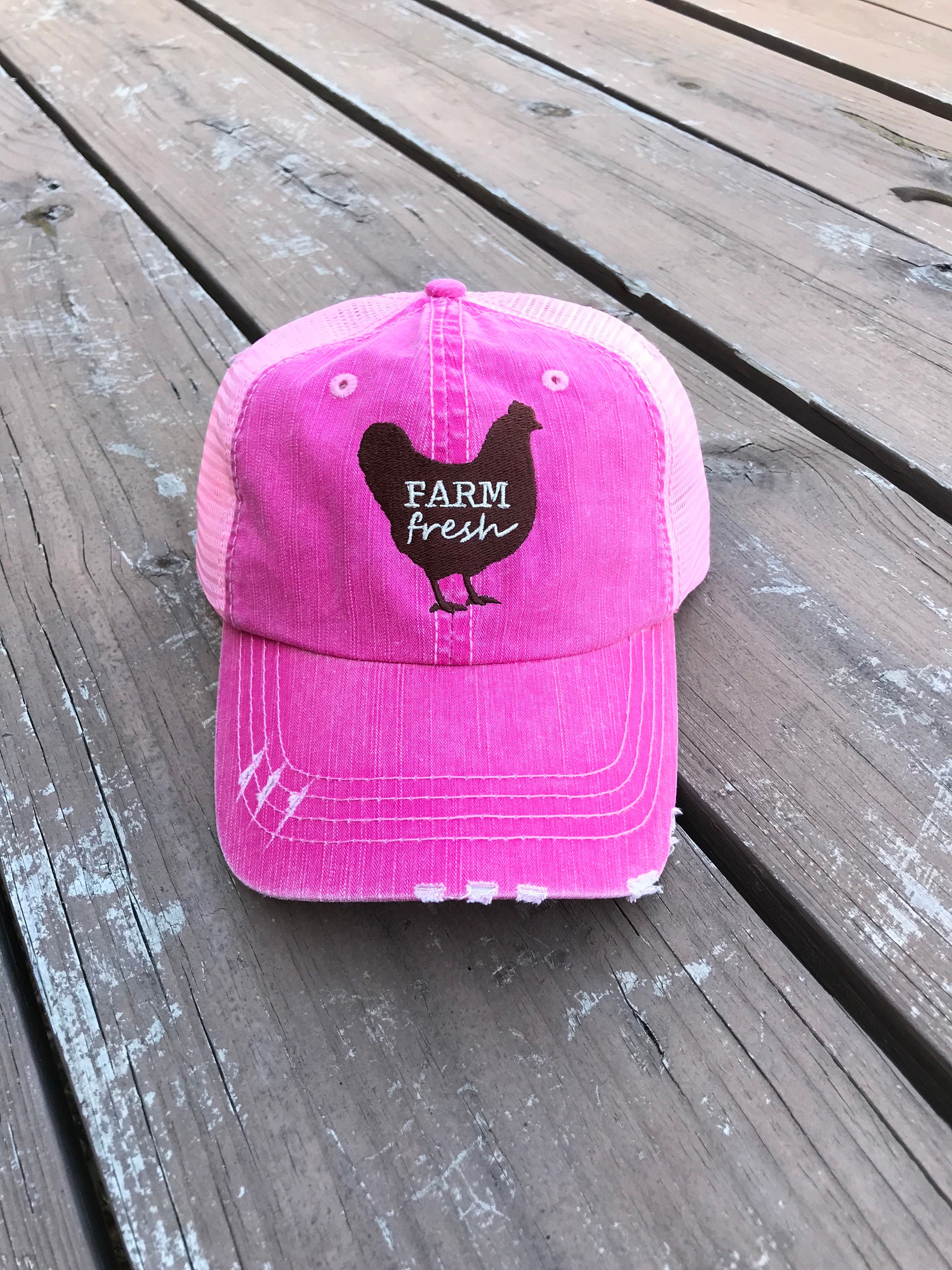 Chicken Hat Farm Fresh Eggs Hen Hat Chicken Lady Trucker - Etsy