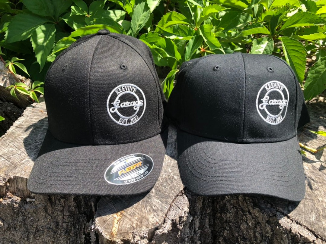 Dad's Garage Personalized Name Hat, Father Son Hats, Youth Mechanic Hat ...