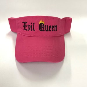 Evil Queen Visor, Villain Hat, Maleficent, Not so Scary, Disney ...