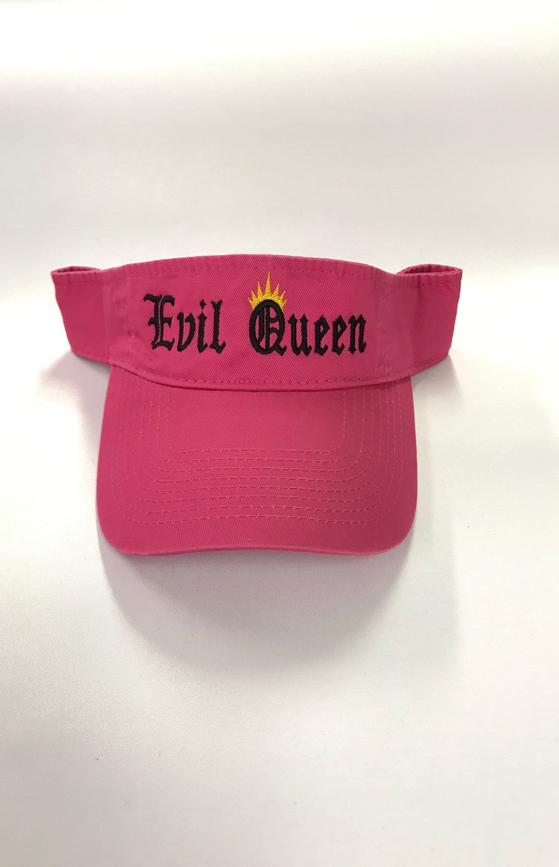 Evil Queen Visor Villain Hat Maleficent Not so Scary | Etsy