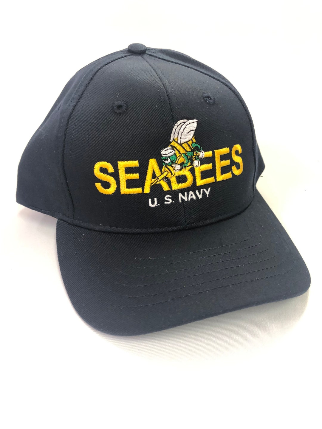 Navy Seabee Hat, Retired Seabee, Seabees Can Do, NMCB Battalion Number ...