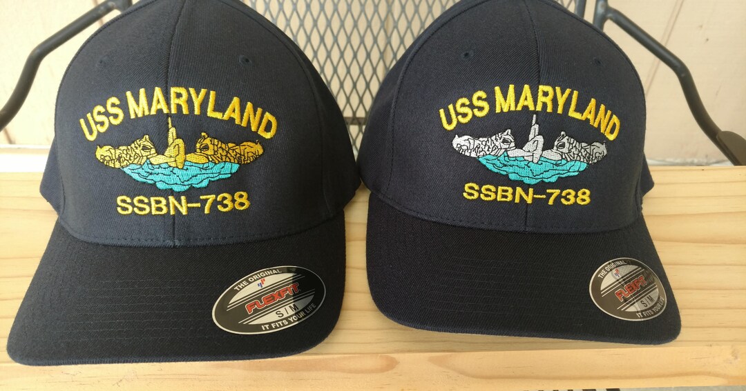 Navy Submarine Command Hat Flexfit Ball Cap Boat Hat - Etsy