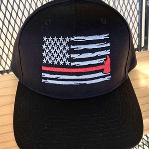 Thin Red Line Hat, Fire Fighter Flag, Fireman Axe, Fire Rescue ...