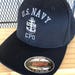 Chief Hat MONOCHROME, CPO Hat, Chief Petty Officer Hat, Silver Anchor ...