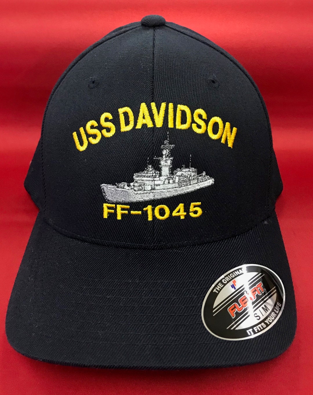 Naval Frigate Surface Command Hat, Flexfit Ball Cap, Boat Hat, Enlisted ...