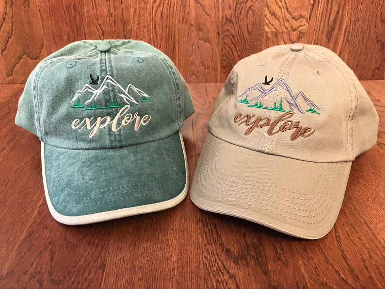 Explore hat Wanderlust hat The Mountains are calling | Etsy