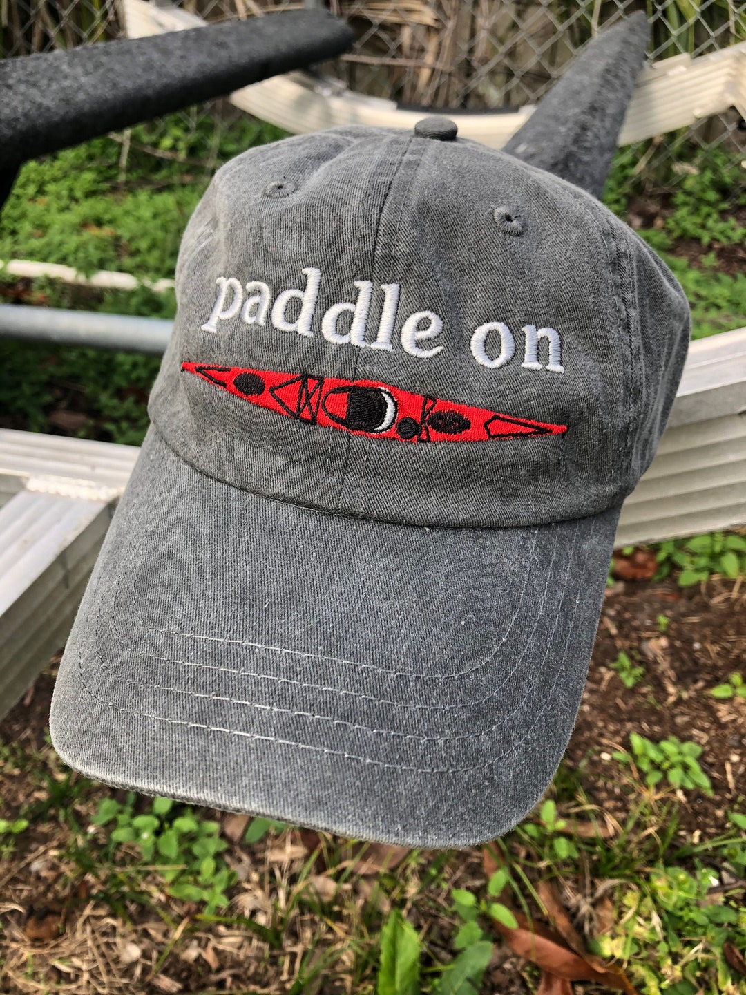Kayak Hat, Paddle on Hat, Adventure Awaits, Kayaker Gift, Adjustable ...