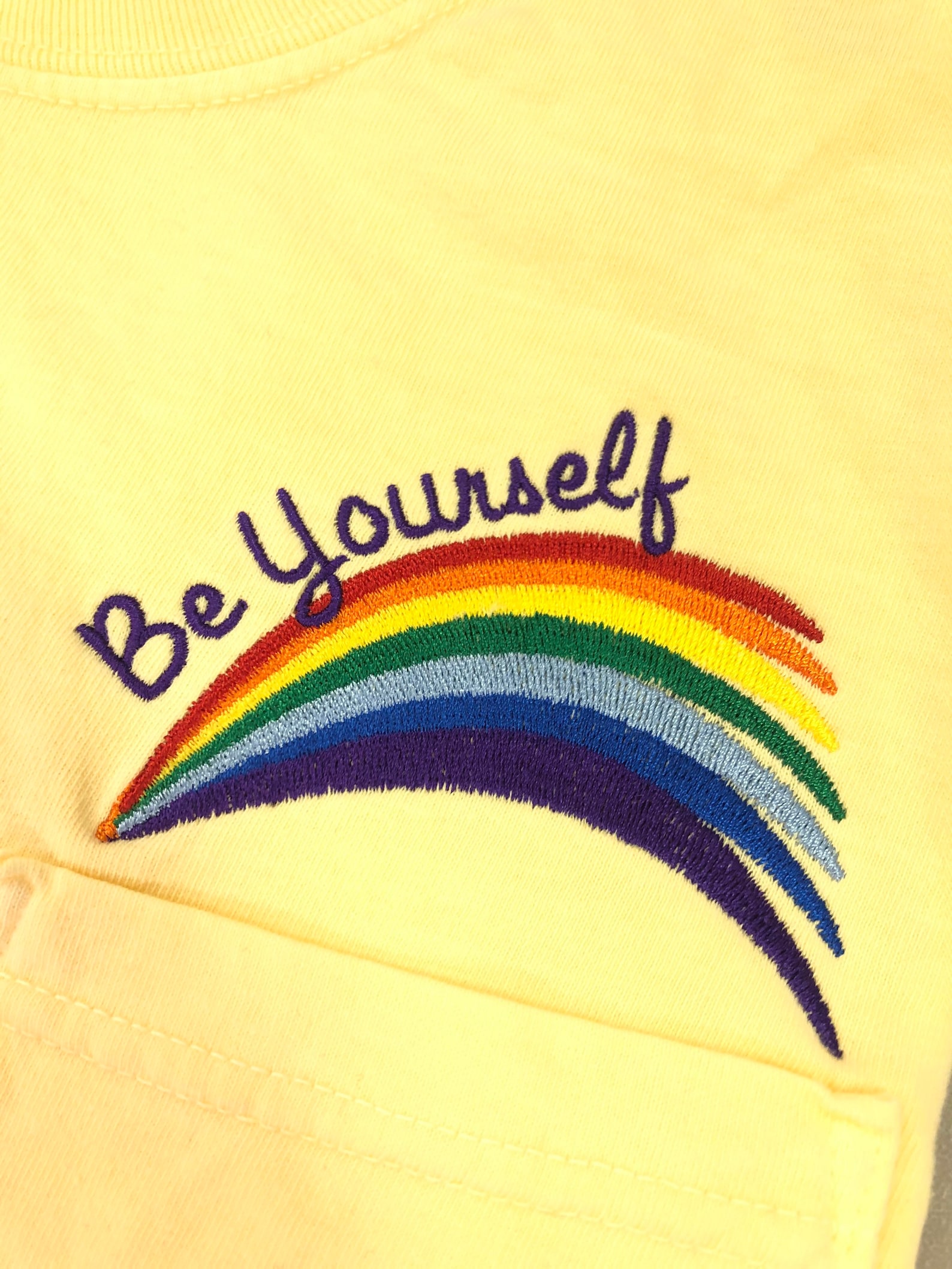 Be Yourself Rainbow Shirt, LGBT Pride Shirt, SHORT Sleeve Comfort ...