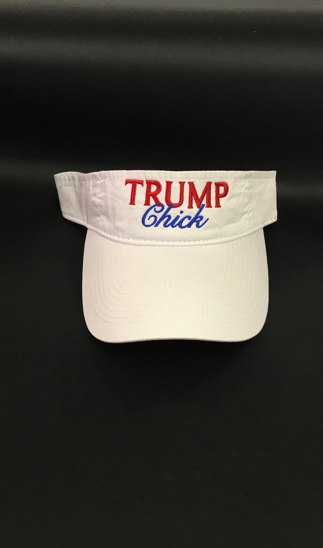 Trump Chick Patriotic Visor, Red White & Blue Trump 2020 Visor, Women ...