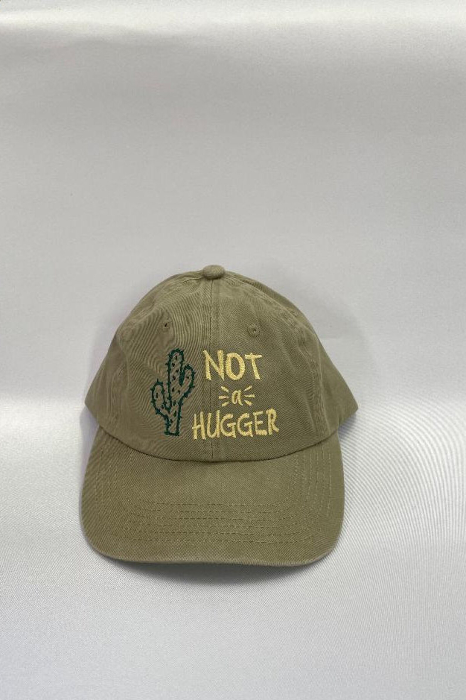 Not a Hugger Cactus Hat Introvert Gift Emo Hat Adjustable - Etsy