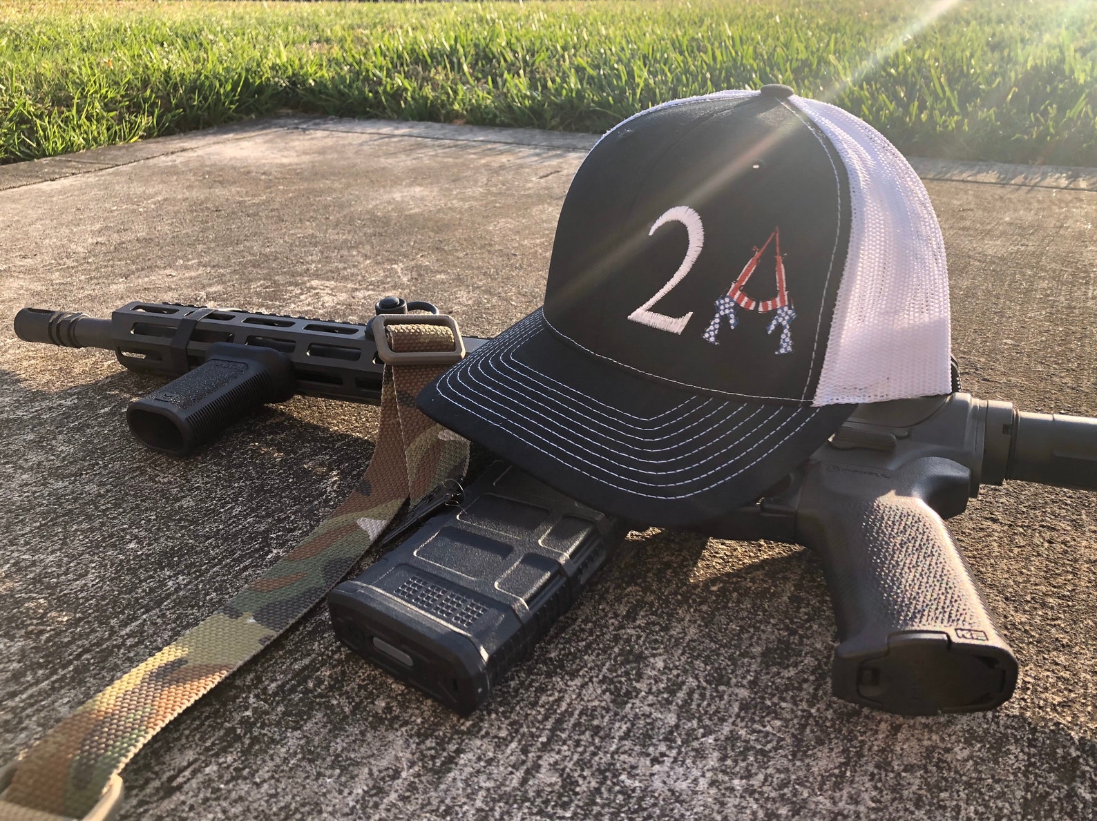 Second Amendment Hat 2 A Rifle Hat Patriotic Rifle Hat 112 | Etsy