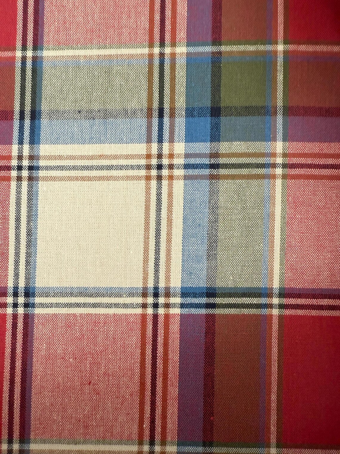 Garrett Plaid-multi Plaid-plaid-plaid Fabric - Etsy